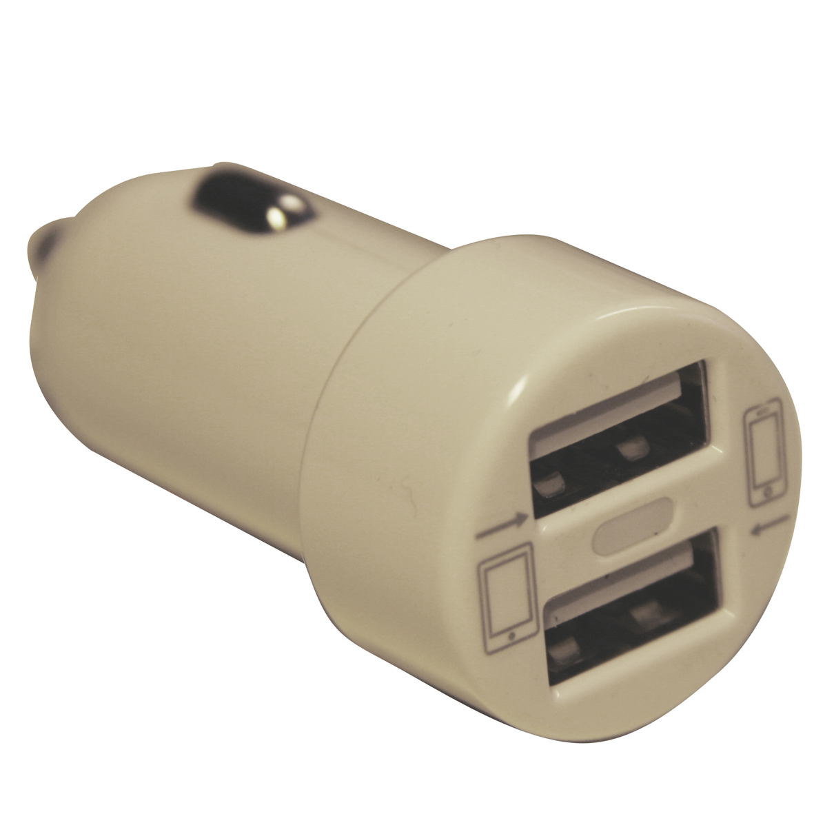 USB-LADDARE 12/24V DUBBEL