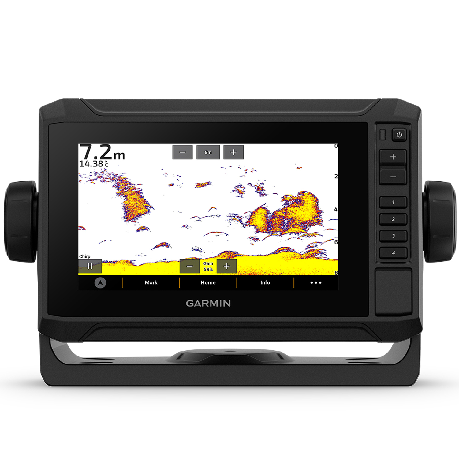 GARMIN ECHOMAP UHD2 TOUCH 72SV INK. GT54