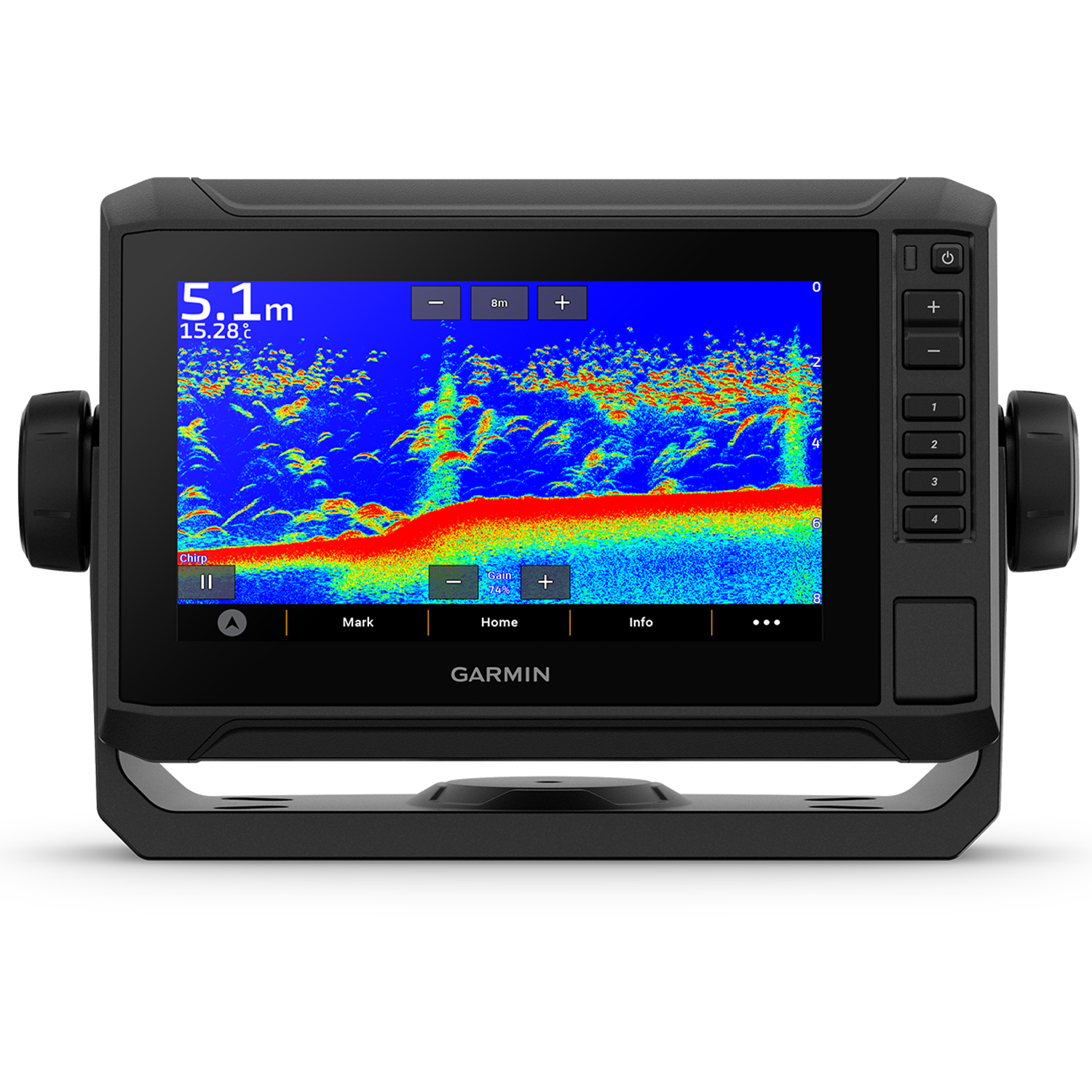 GARMIN ECHOMAP UHD2 TOUCH 72SV INK. GT54